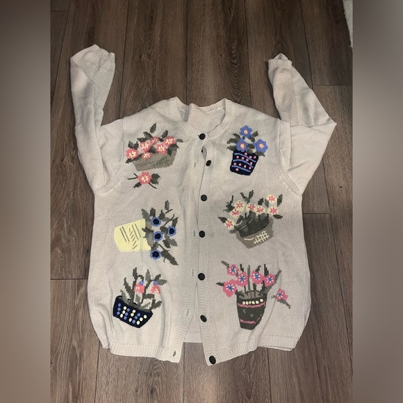 Northern Reflections | Sweaters | Northern Reflections Flowers Cardigan ...